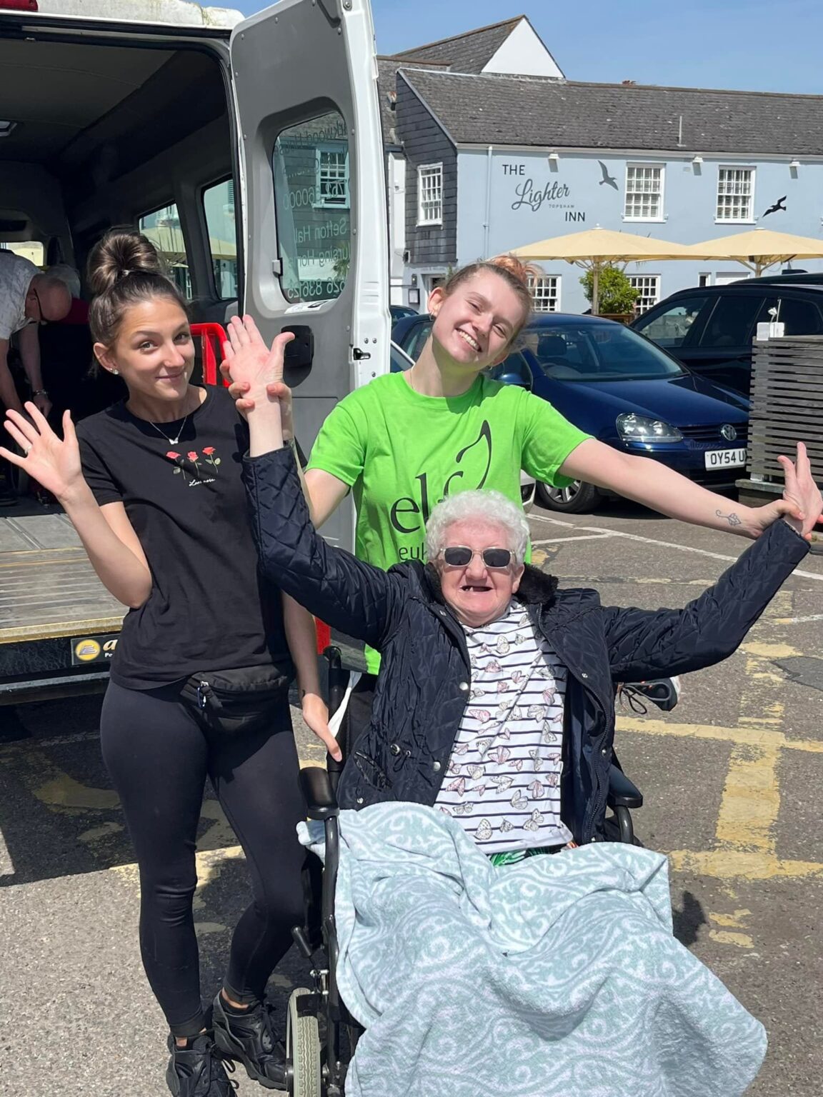Care Residents Raise Money For ELF Charity With 10 Mile Walk